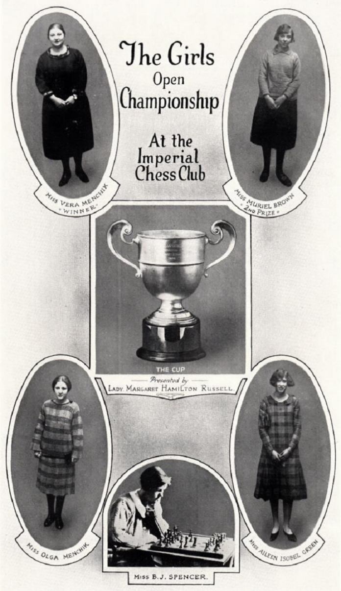 Uma campeã mundial como Beth Harmon: a história de Vera Menchik, a ...