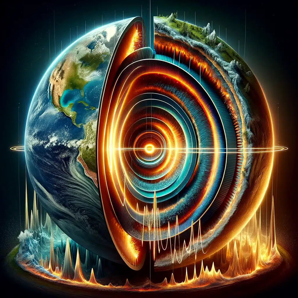 Nova descoberta: o padrão rítmico de 8,5 anos do núcleo interno da Terra